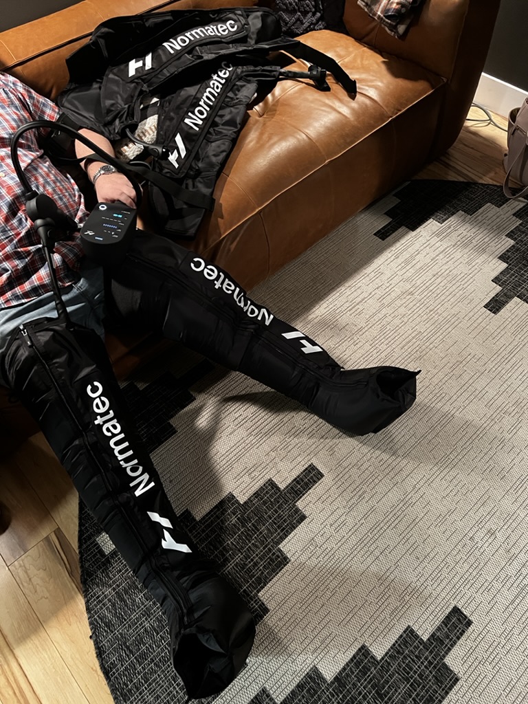 Normatec 3 is the next evolution of the iconic Normatec series, using dynamic air compression to ...